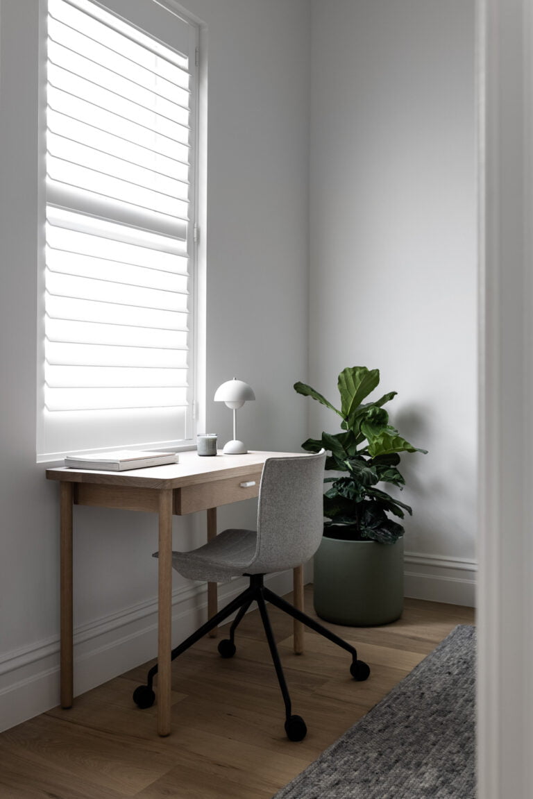 Modern Timber Plantation Shutters Melbourne - indoor | Shades Hawthorn